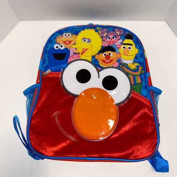Sesame Street | Accessories | Nwt Elmo Backpack For Kids New | Poshmark